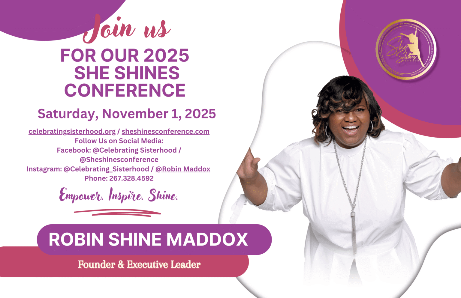 About Us – She Shines Conference